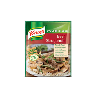Knorr Cook in Sauce Beef Stroganoff 48g Sachet - Biltongandboerewors