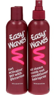 Easy Waves Curl Activator Gel & Comb Out Conditioner Combo ...