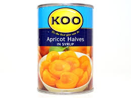 Koo Apricot Halves 410g Can - Biltongandboerewors