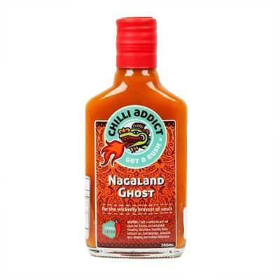 Chilli Addict Sauce Nagaland Ghost (12/10) 200ml Bottle ...